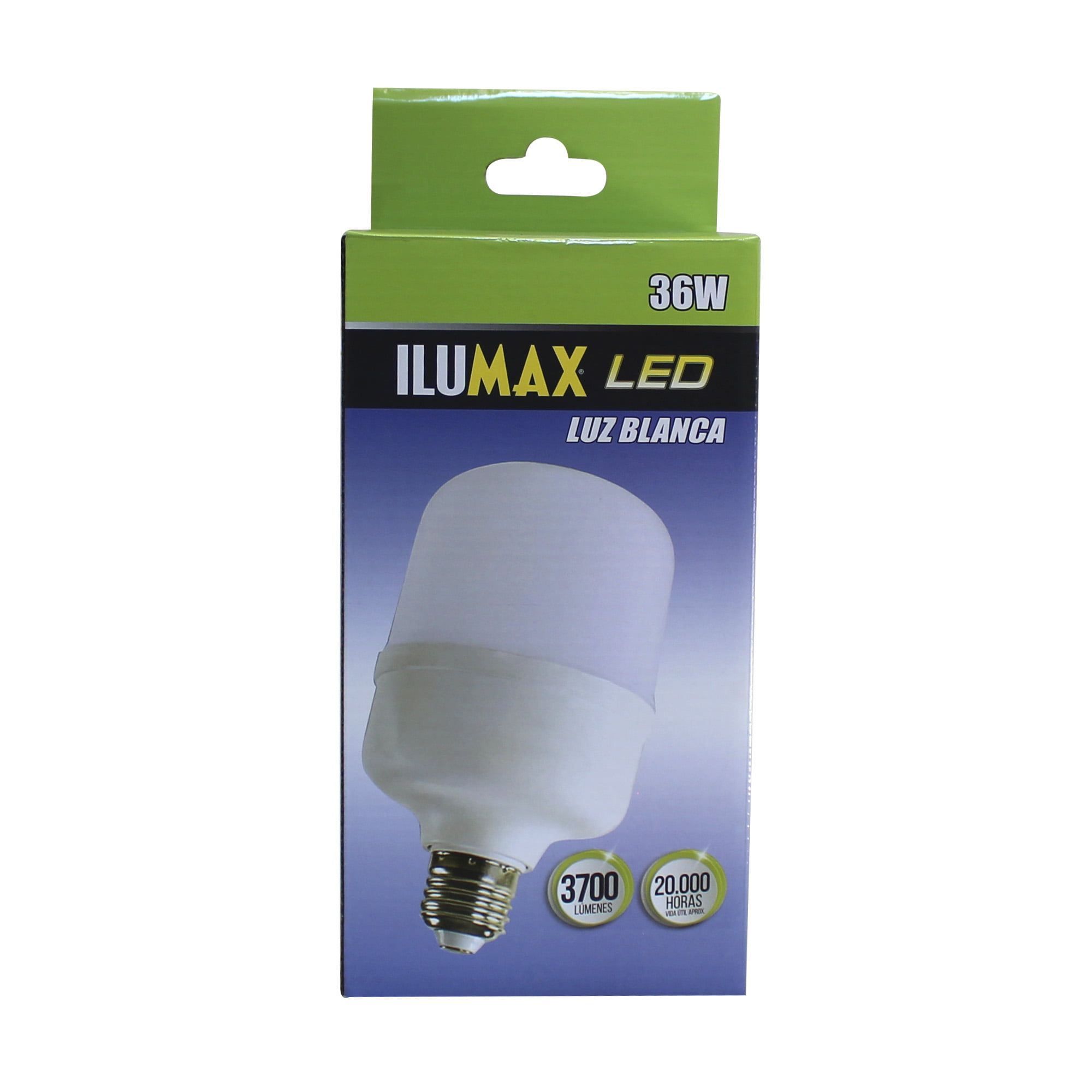 Bombillo LED 36W Alta Potencia Luz Blanca E27 - ILUMAX