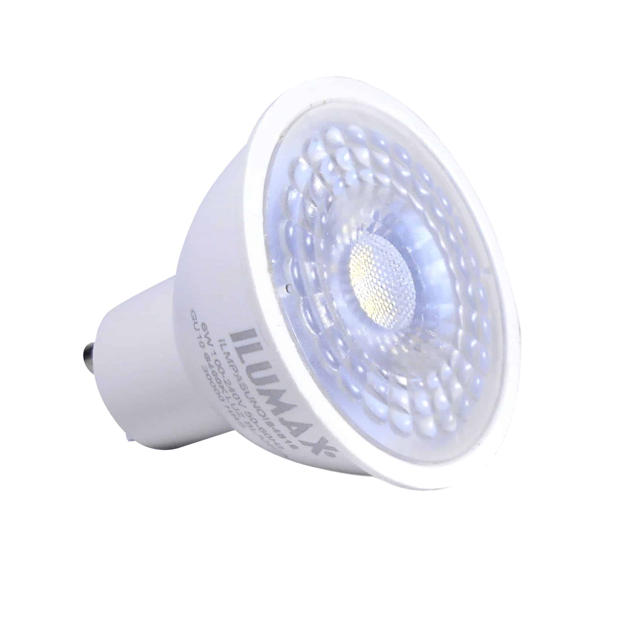 Dicroico LED 6W OPTIC Luz Blanca GU10 - ILUMAX