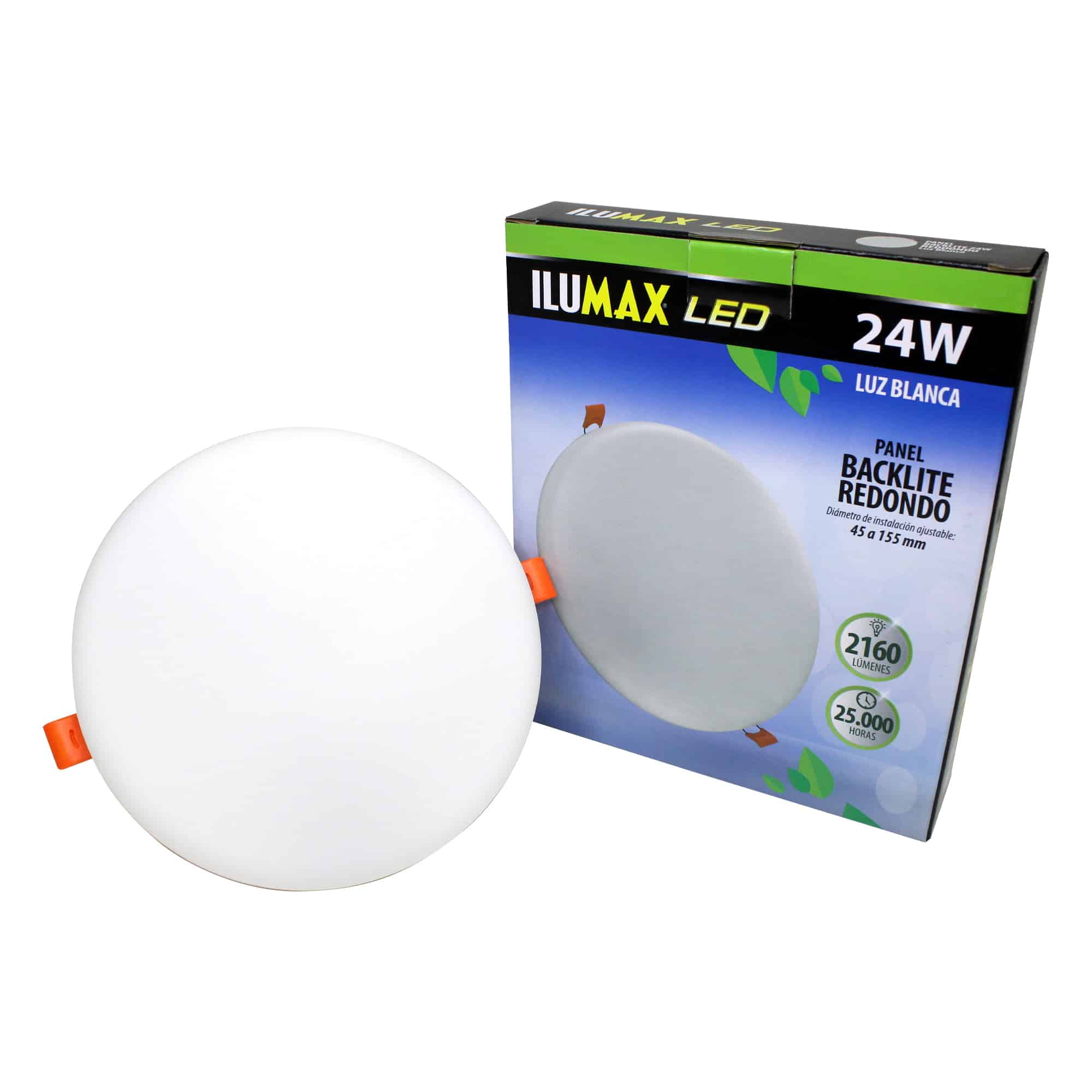 Panel Backlite LED 24W Redondo Luz Blanca - ILUMAX