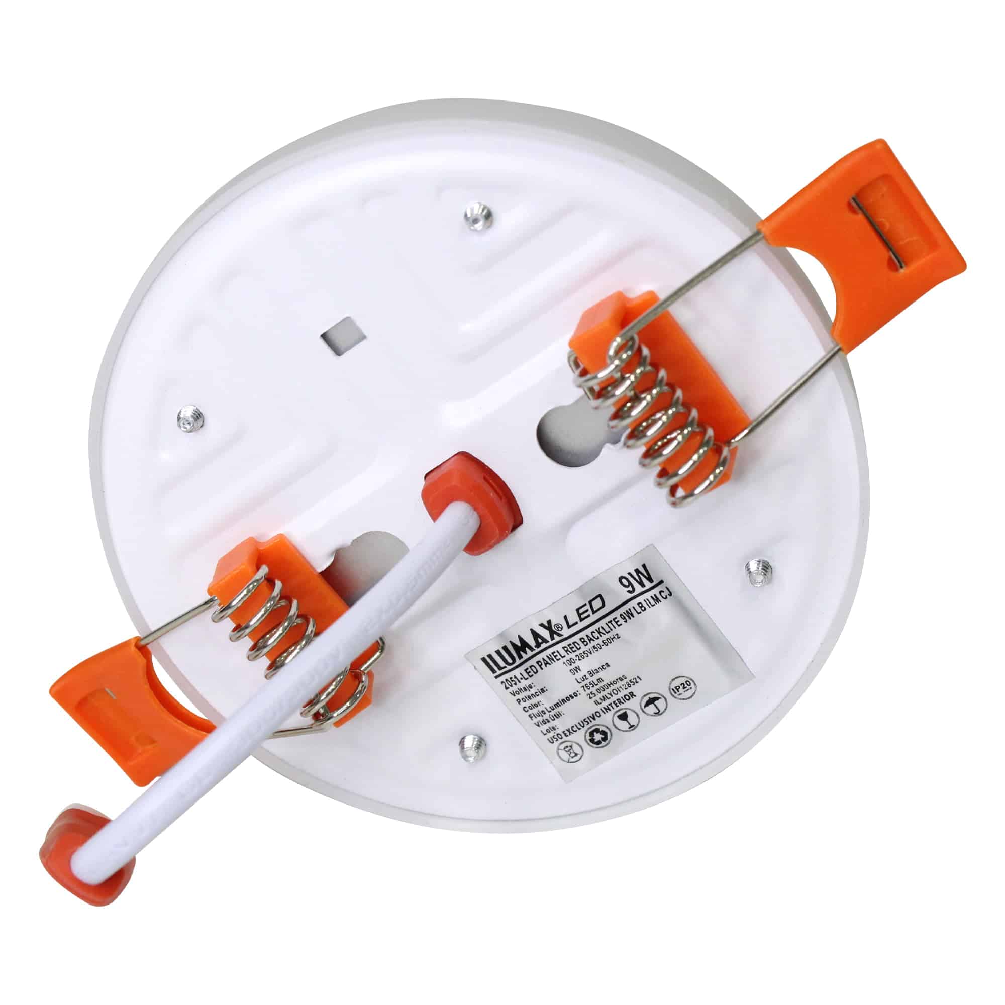 Panel Backlite LED 9W Redondo Luz Blanca - ILUMAX