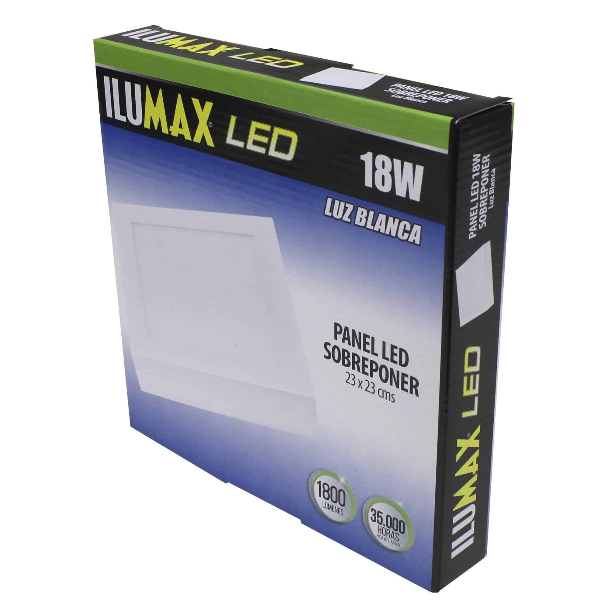 Panel LED Cuadrado 23X23 Luz Blanca 18W - ILUMAX