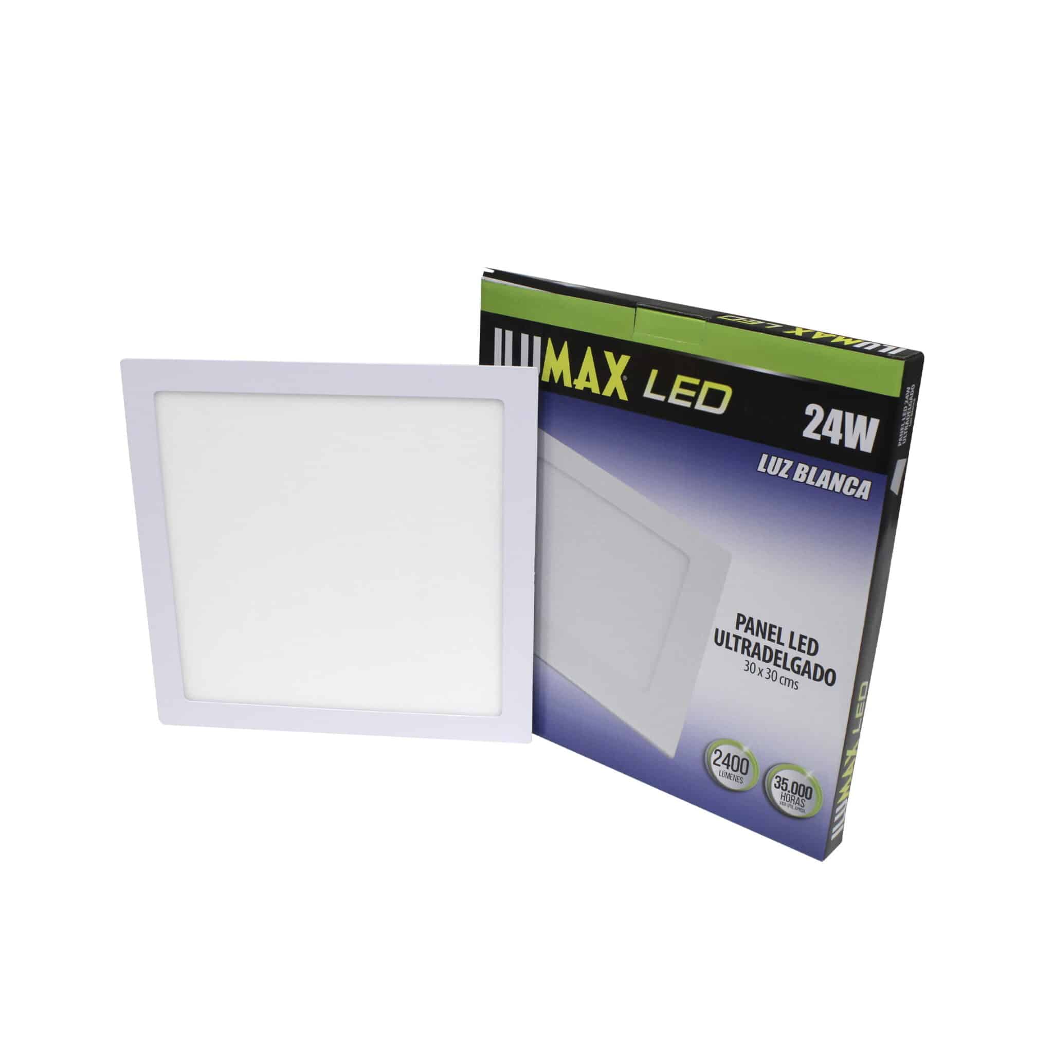 Panel Plano LED 24W Luz Blanca 30X30Cm - ILUMAX