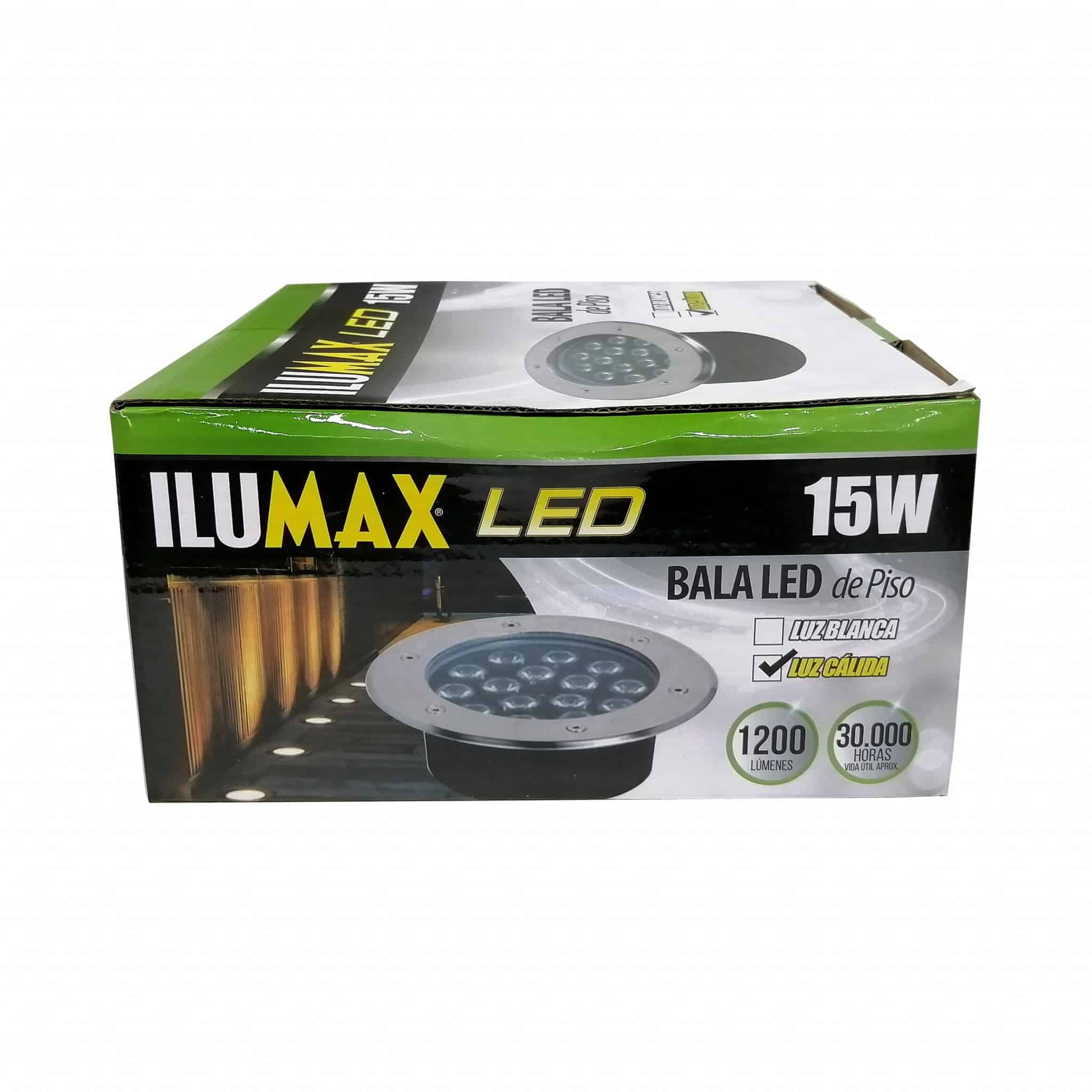 Bala De Piso LED 15W Luz Cálida - ILUMAX
