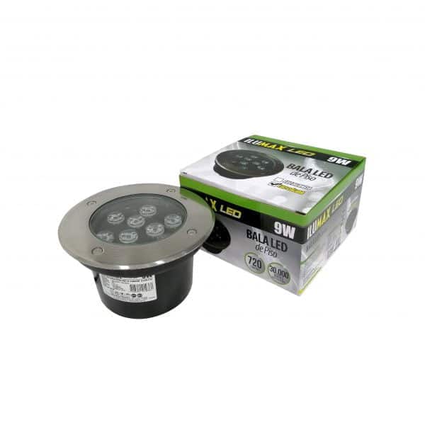 Bala De Piso LED 9W Luz Cálida - ILUMAX