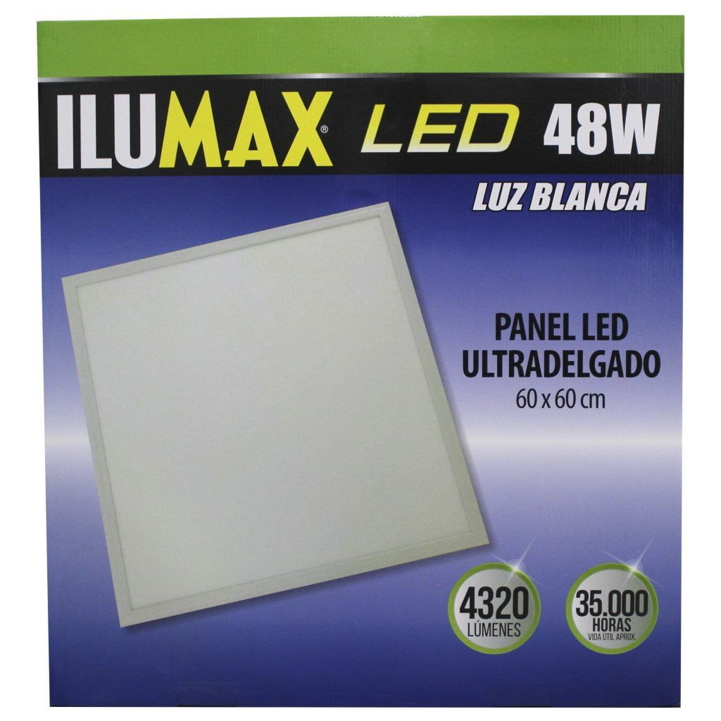Panel LED Cuadrado 60X60 Luz Blanca 48W - ILUMAX