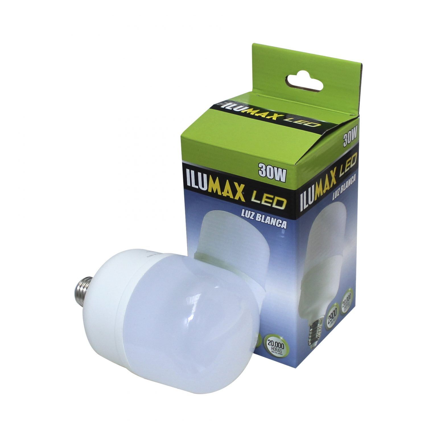 Bombillo LED 30W Alta Potencia Luz Blanca E27 - ILUMAX