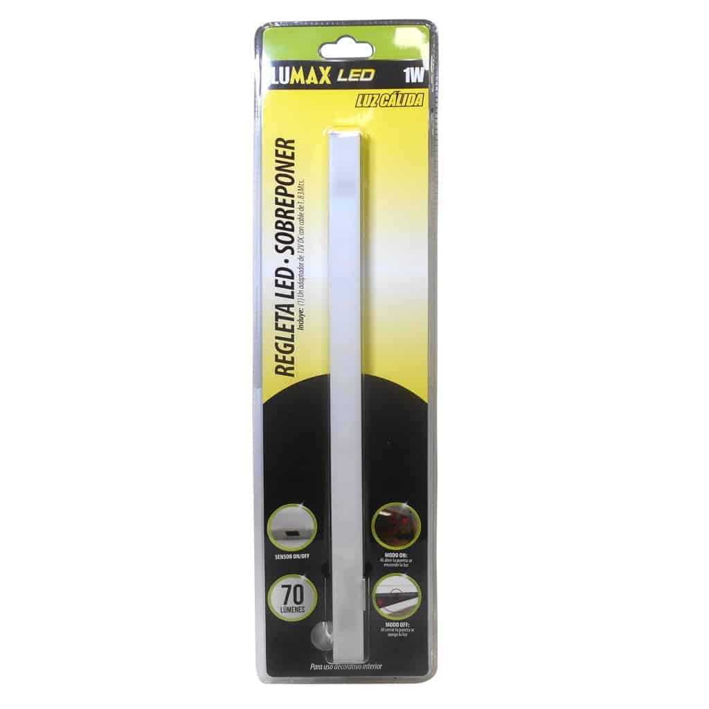 Regleta de Gabinete LED 1W con Sensor Luz Cálida - ILUMAX