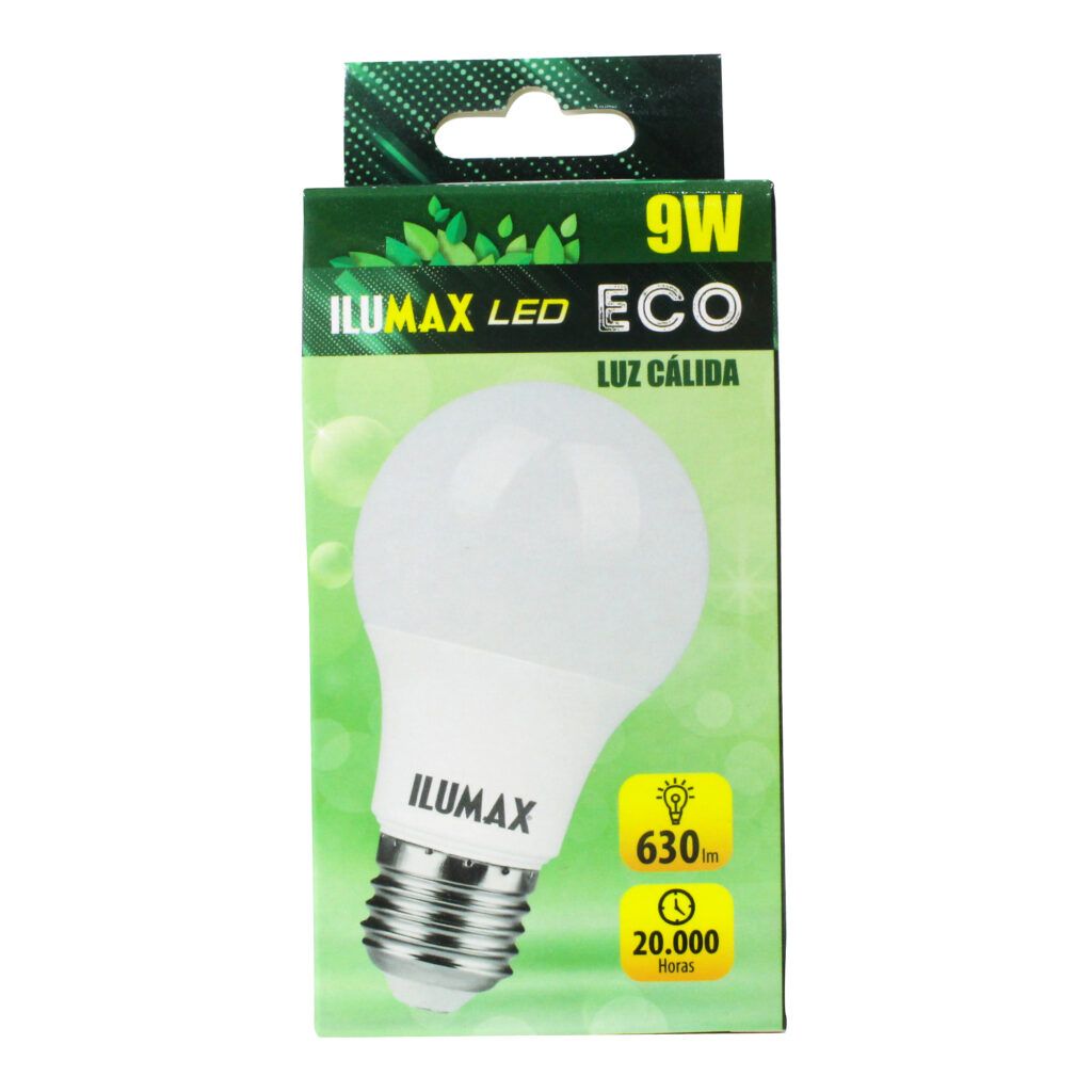 Bombillo Led 9W Lc E27 20000H ILM ECO - ILUMAX